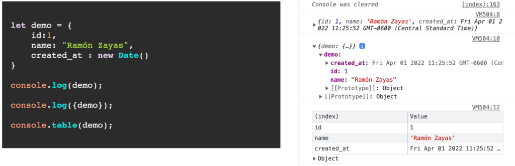 Más allá del 'console.log' - Wikitek